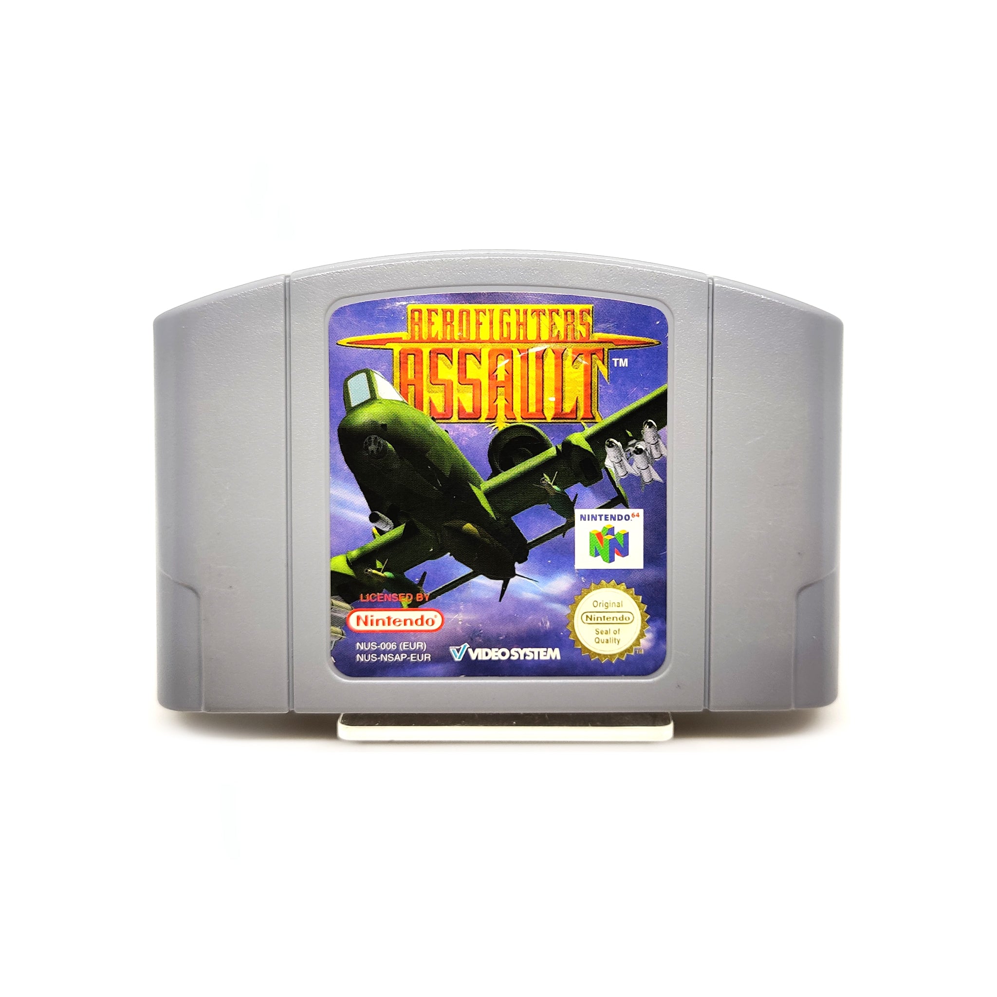 Aero Fighters Assault - Nintendo 64 PAL játék – Alma Retro Konzol