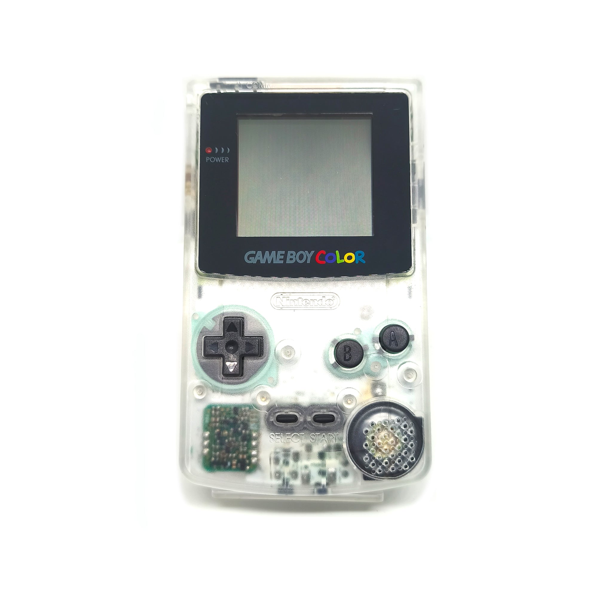 Nintendo Game Boy Color konzol Clear – Alma Retro Konzol