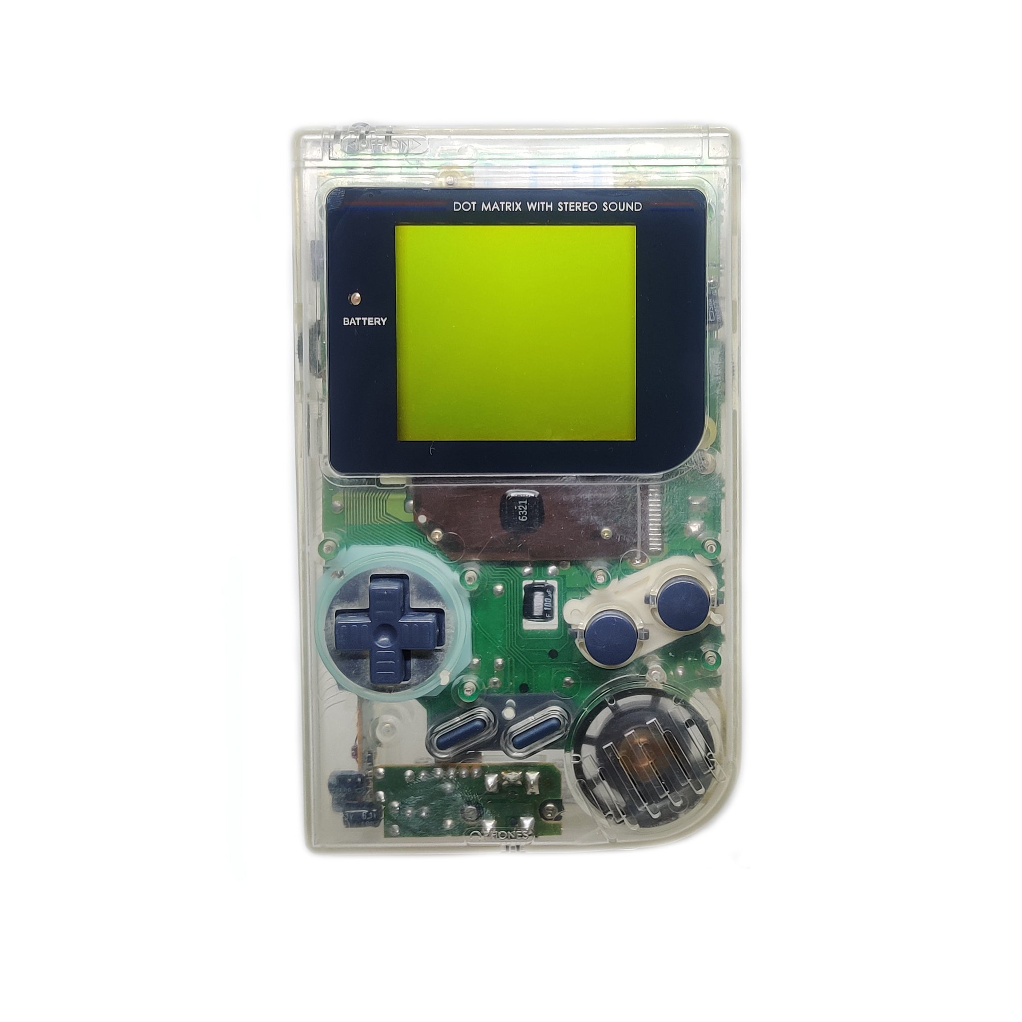 Nintendo Game Boy konzol Clear – Alma Retro Konzol
